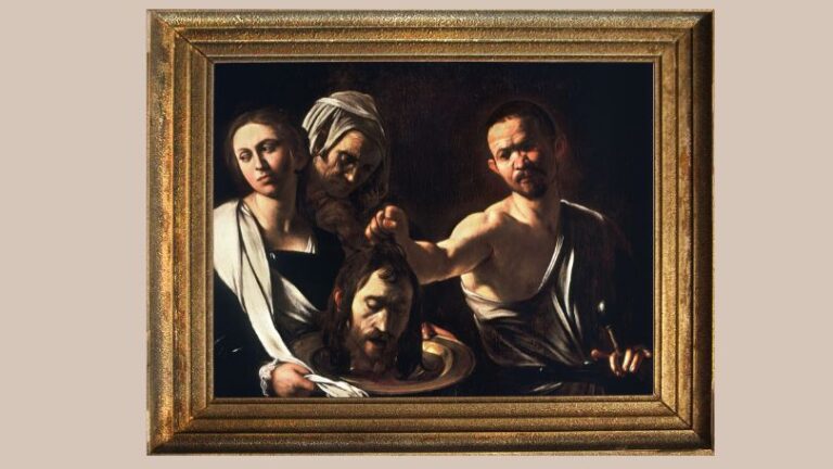 Salome with the Head of John the Baptist by Caravaggio