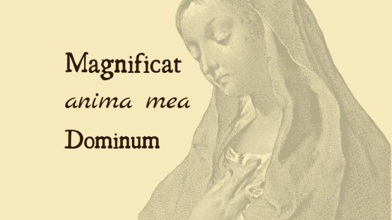 The Magnificat Prayer (Canticle of Mary) in Christianity